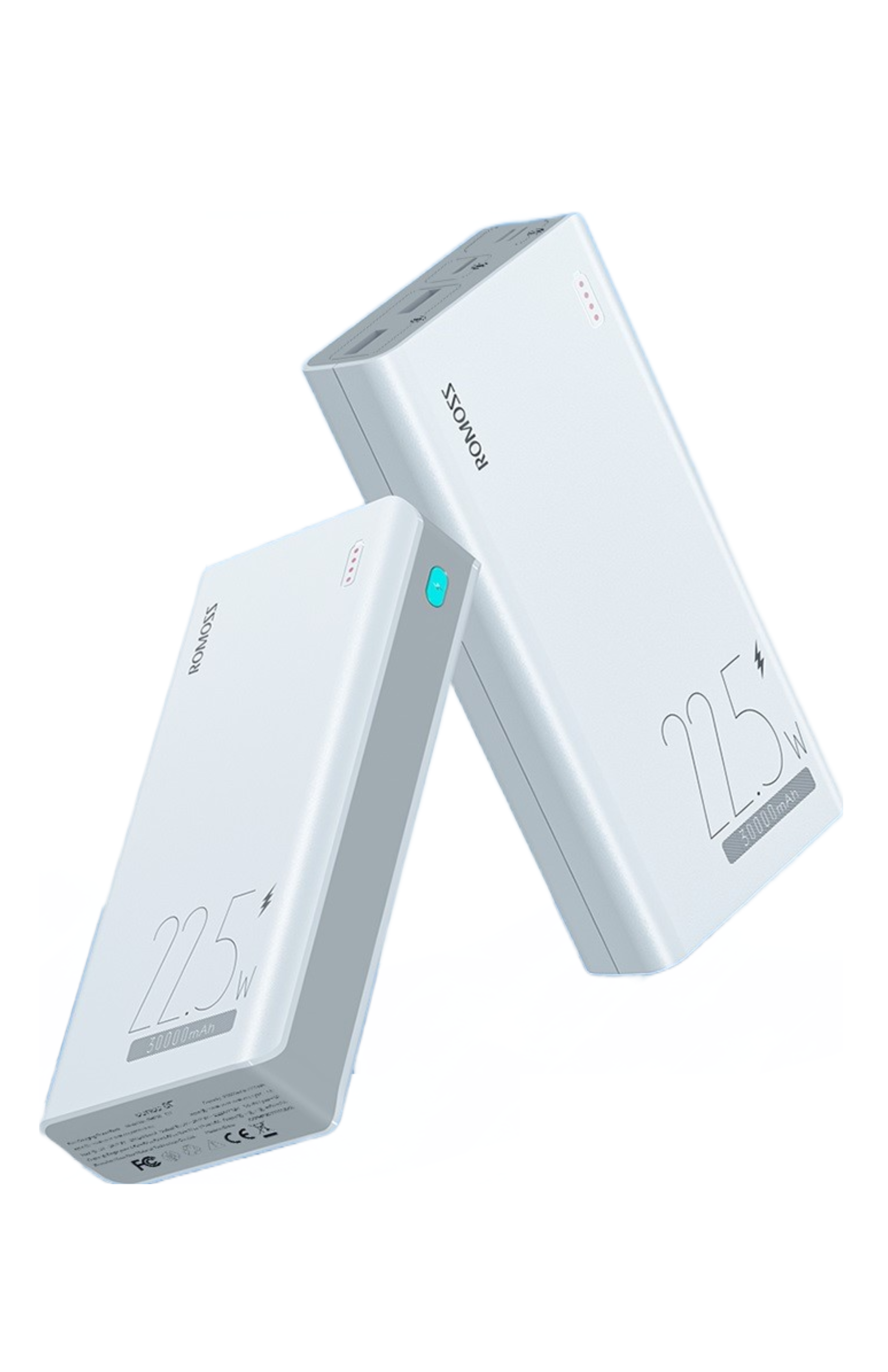 Внешний аккумулятор ROMOSS Sense 8F 30000 мА/ч для мобильных устройств, белый (Sense 8F)