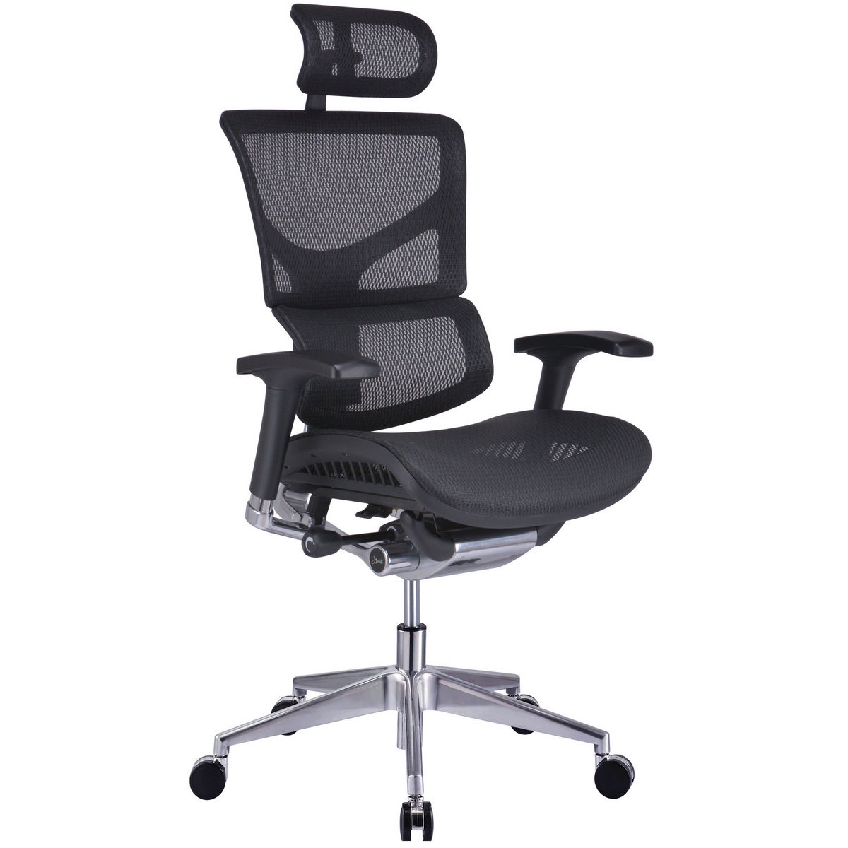 Эргономичное офисное кресло Expert Sail HSAM01 / черное