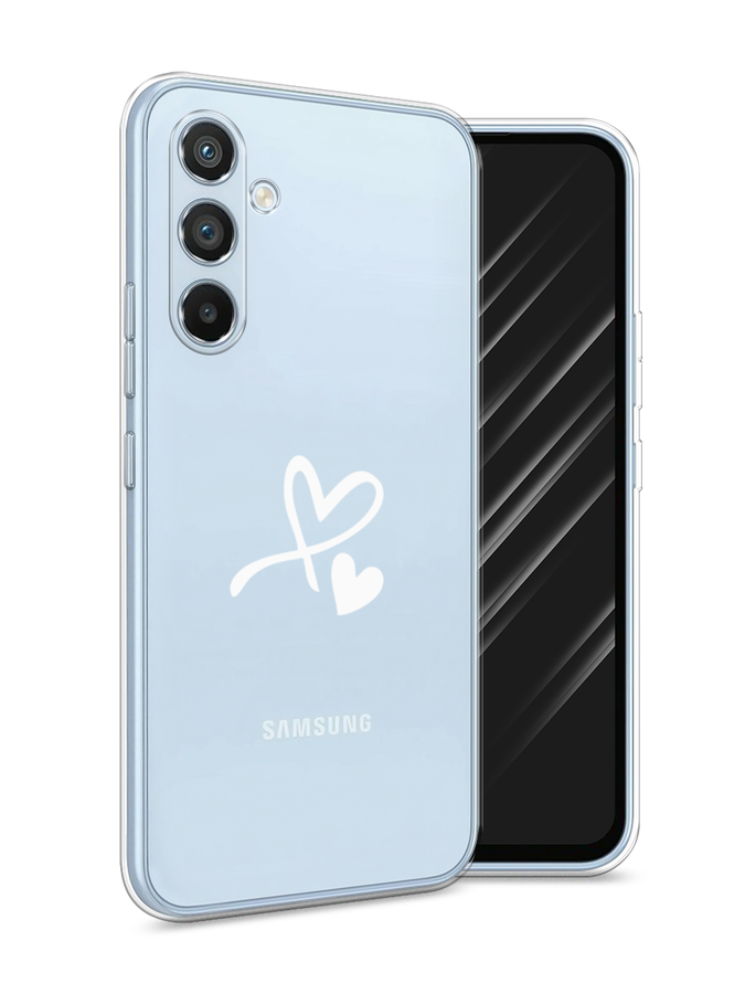 Чехол Awog на Samsung Galaxy A54 "Сердечко минимализм"