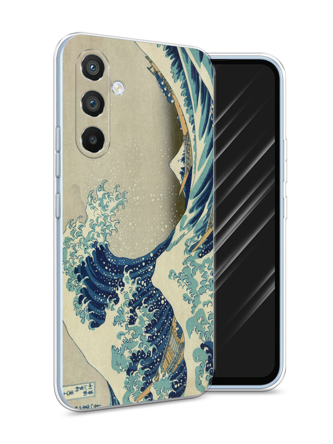 Чехол Awog на Samsung Galaxy A54 "Большая волна в Канагаве"