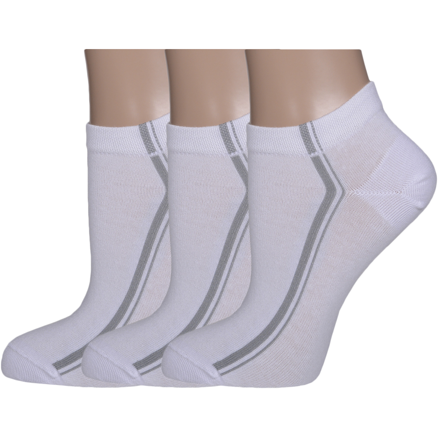 Комплект носков женских LorenzLine 3-С8 белых 23