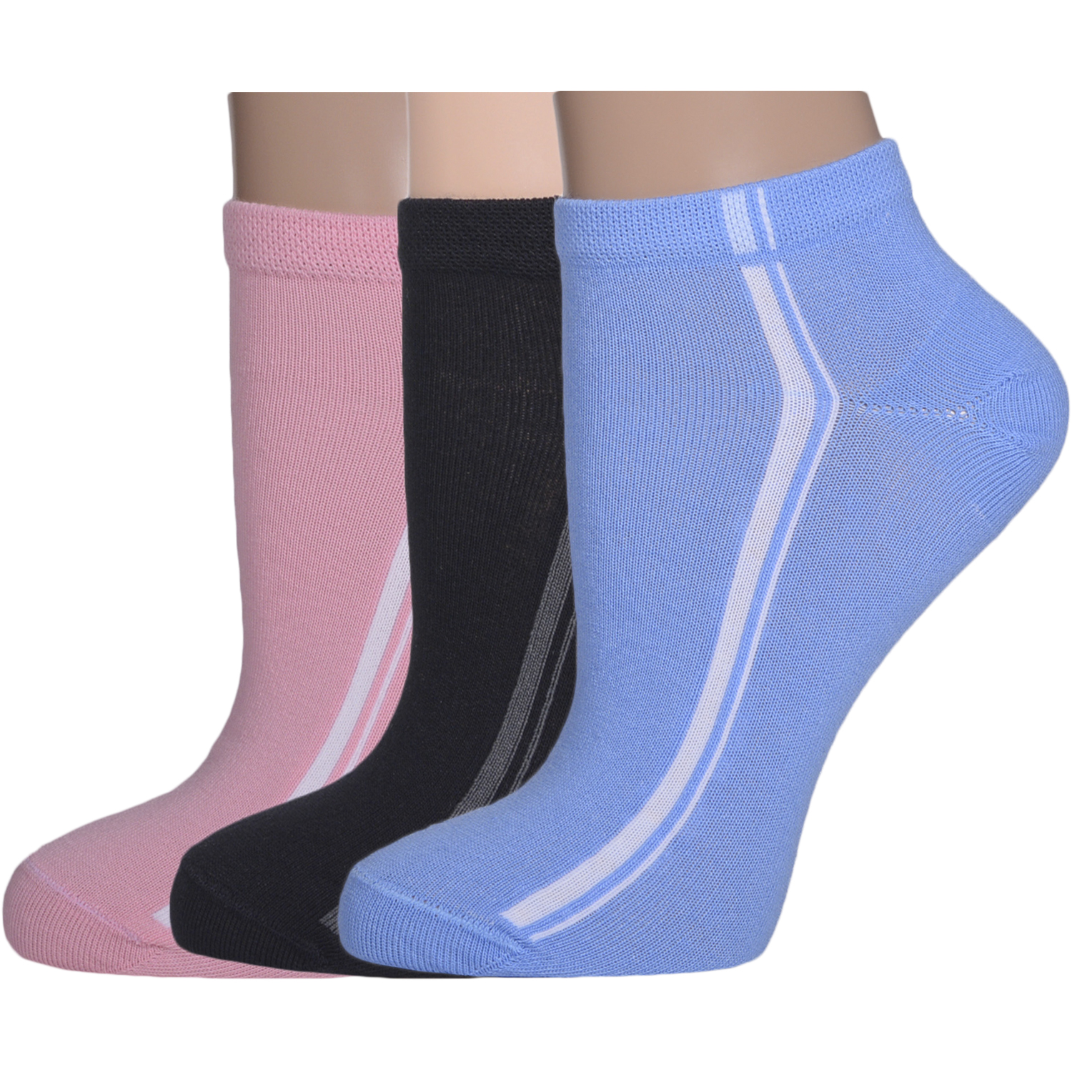 Комплект носков женских LorenzLine 3-С8 разноцветных 23