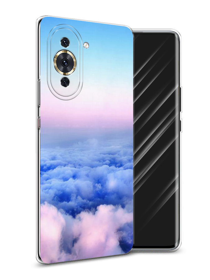 Чехол Awog на Huawei Nova 10 Pro "Облака"