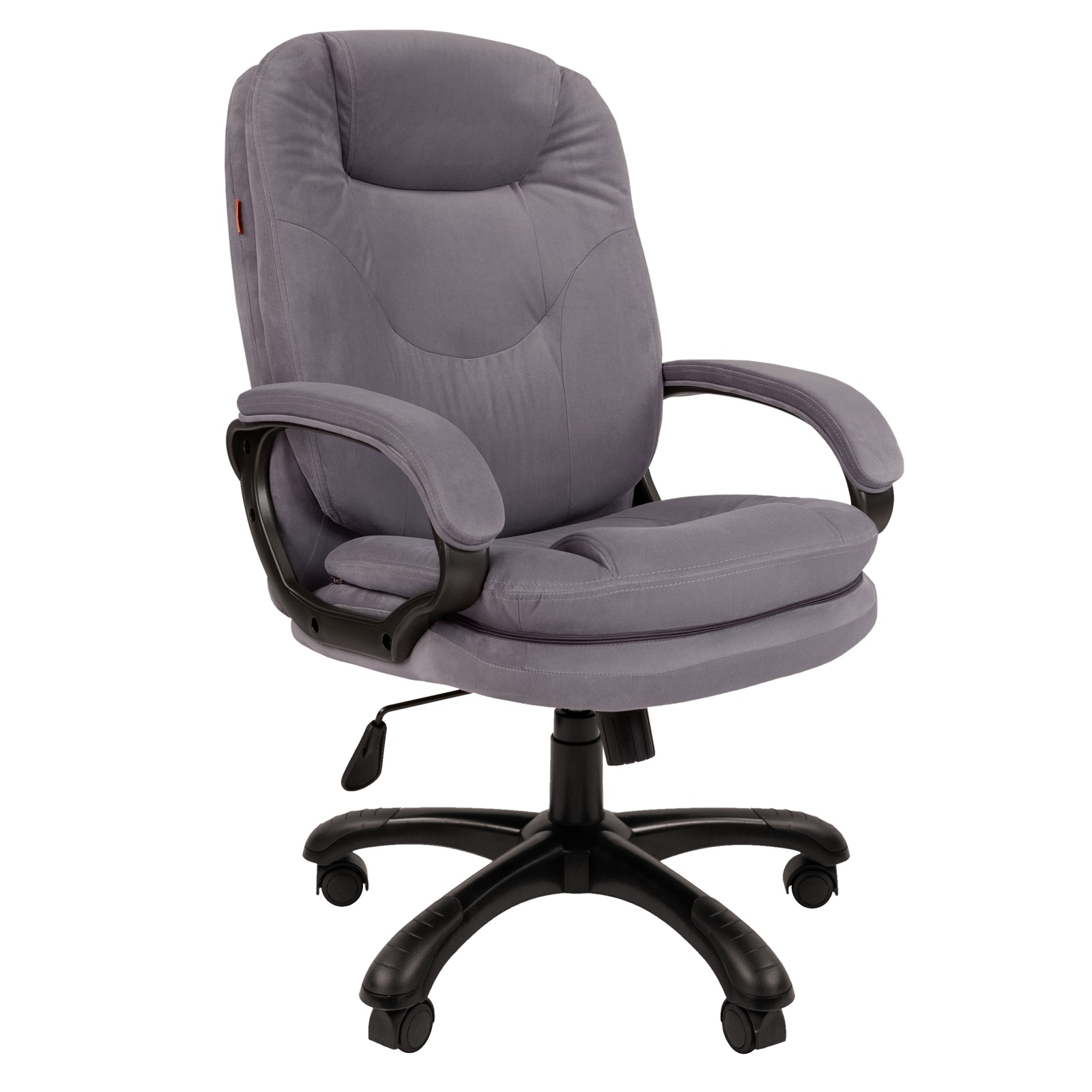 Домашнее компьютерное кресло Chairman Home 668 ткань, серый