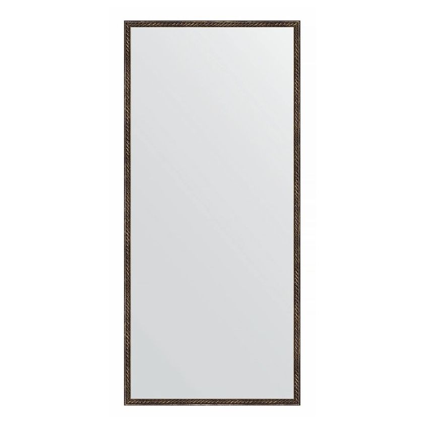 Зеркало интерьерное настенное Evoform в багетной раме витая бронза