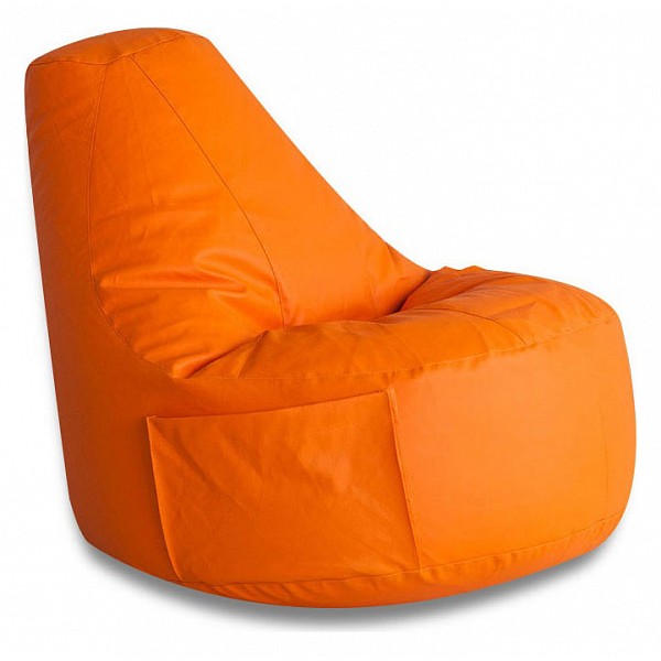 Кресло-мешок DreamBag Comfort Orange, размер XL, экокожа, Orange