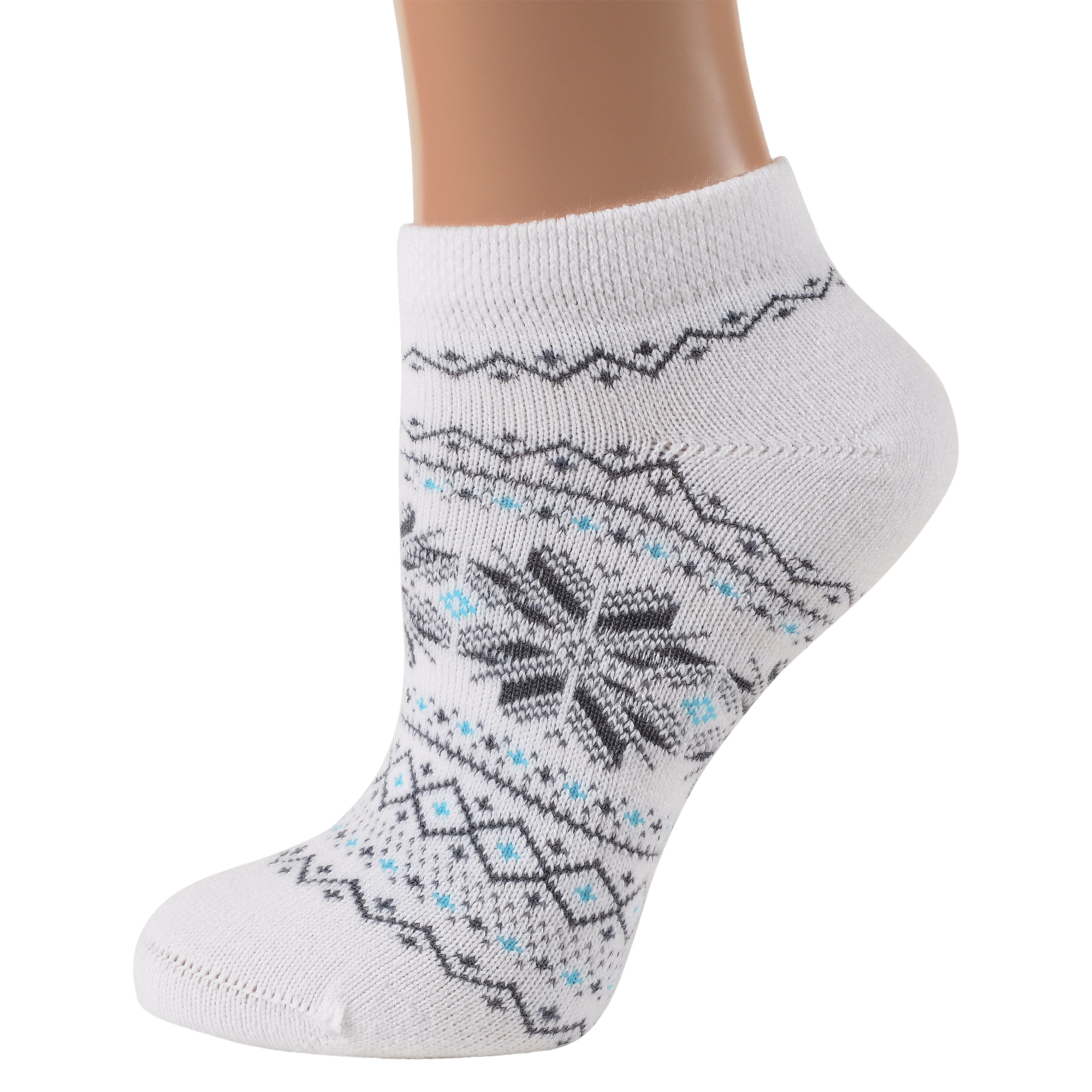 Носки женские Grinston socks 17D4 белые 23