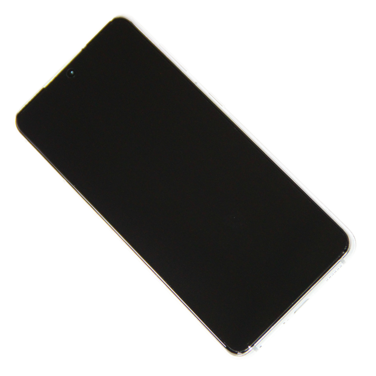 Дисплей для Samsung SM-G991B (Galaxy S21) модуль в сборе с тачскрином <белый фантом> (OEM)