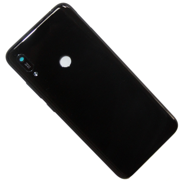 Задняя крышка для Huawei Y6 2019, Y6 Prime 2019 без рамки дисплея со стеклом камеры черный