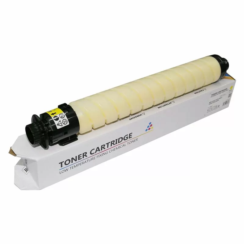 Тонер-картридж для лазерного принтера Ricoh (MP C6003) желтый, оригинальный