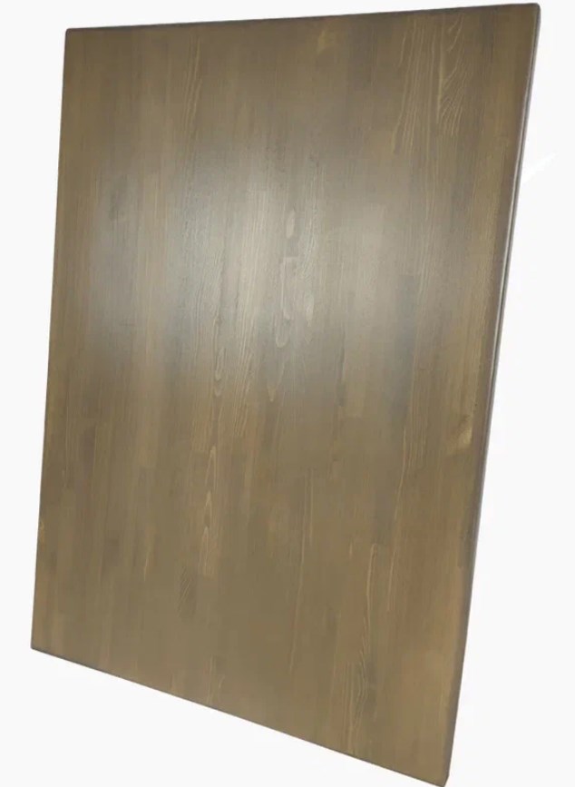 Столешница для стола Solarius Loft из массива сосны, 110х60х4 см, лакированный венге