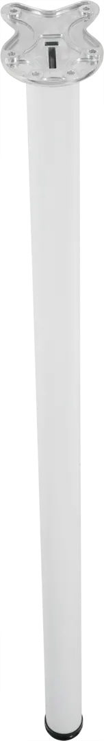Ножка мебельная складная Edson FL-010 110 см сталь цвет белый