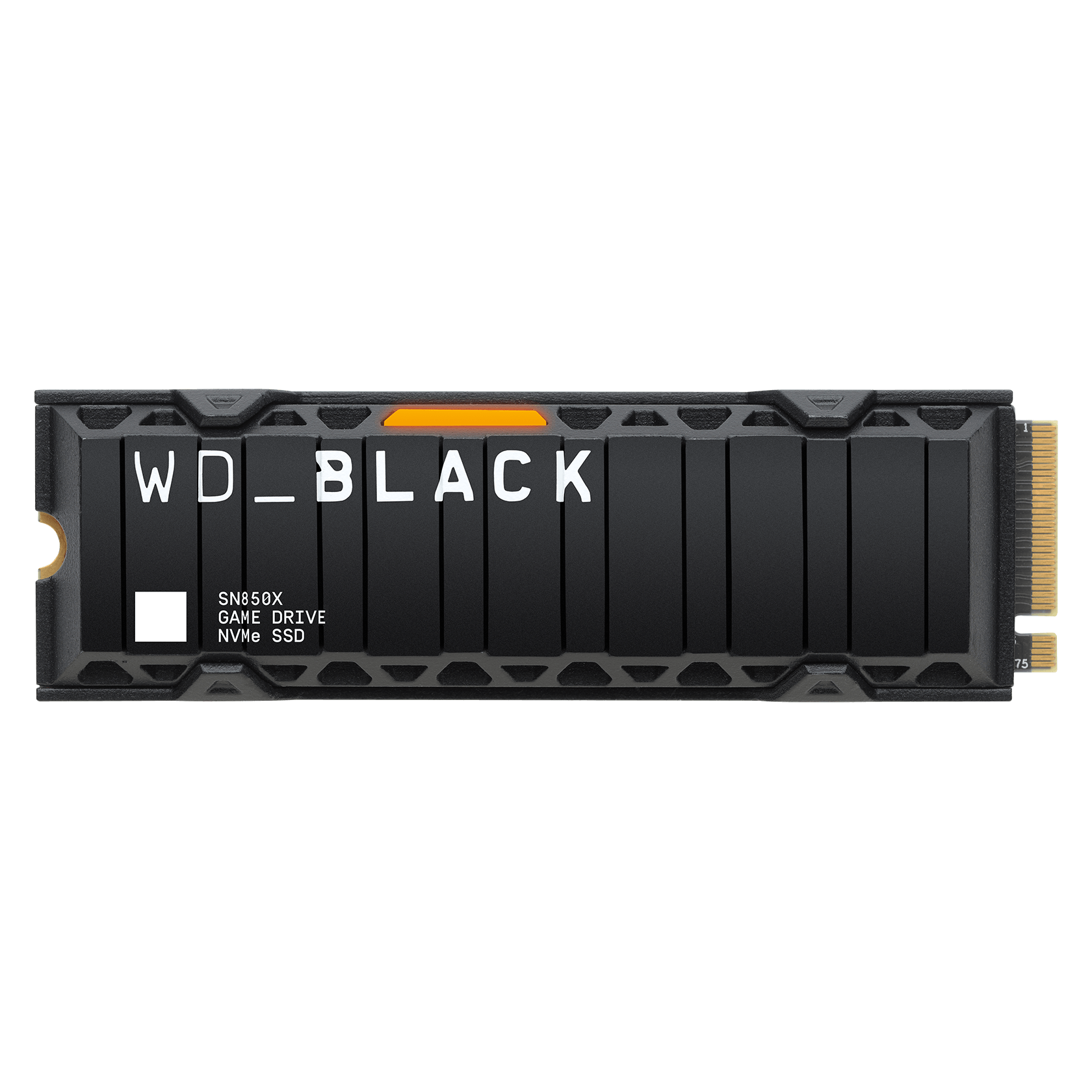 SSD-диск Western Digital WD Black SN850X 2 ТБ с радиатором подходит к PS5 WDS200T2XHE