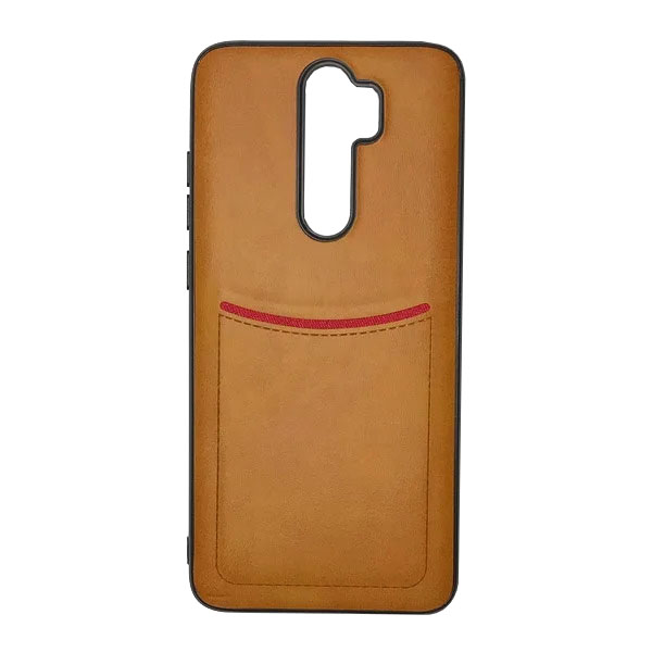 Чехол с кожаным покрытием и карманом ILEVEL для Xiaomi Redmi 9