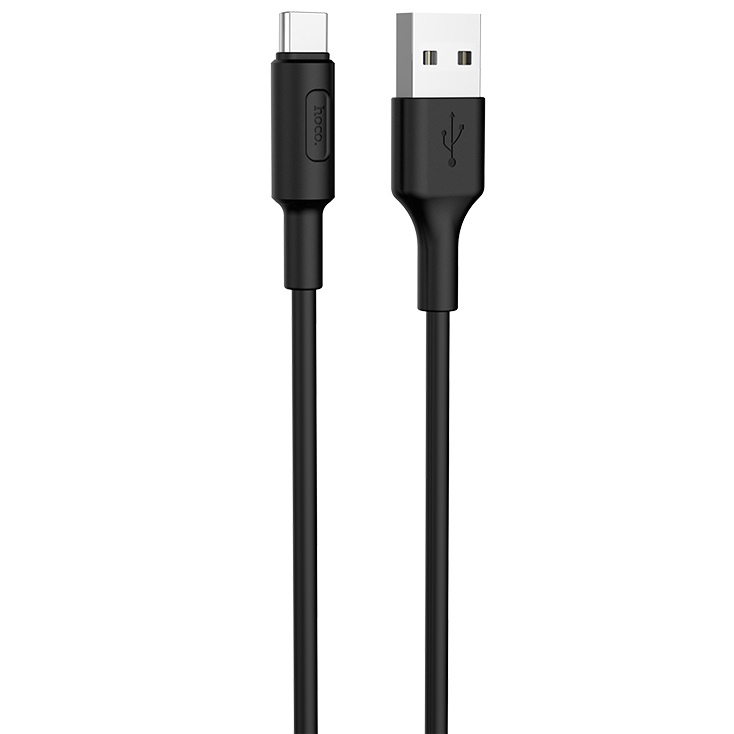 Кабель Hoco X25 USB - USB Type-C 1м Black