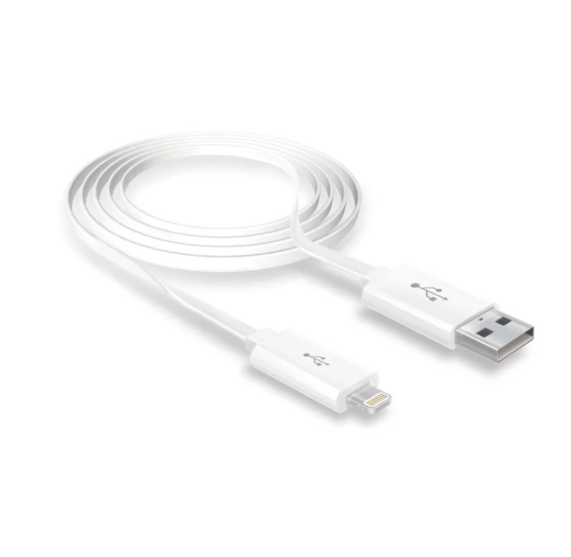Кабель Craftmann USB - Apple Lightning Craftmann, White, 2 м.