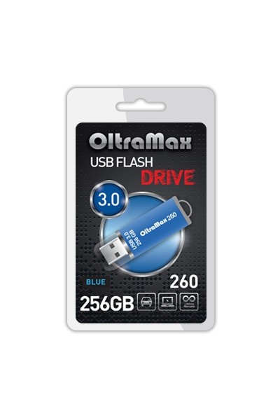 Флешка Oltramax 260 256ГБ Blue (OM-256GB-260-Blue)