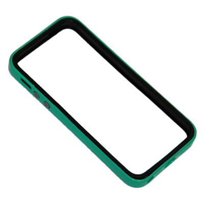 Чехол для Apple iPhone 5/5s бампер пластиковый SGP <берюзово-черный>
