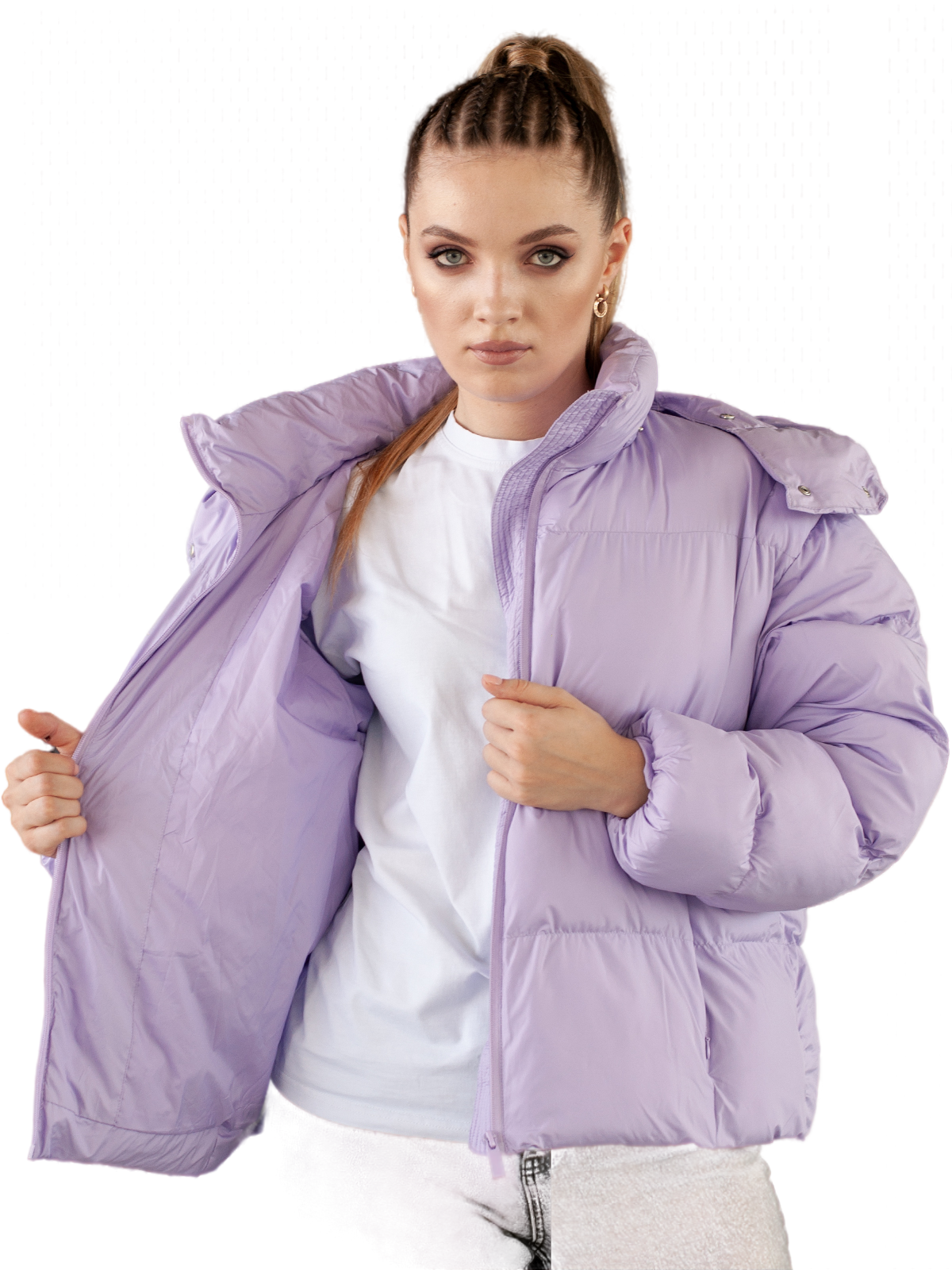 Куртка женская NOORD PAC19006 фиолетовая M