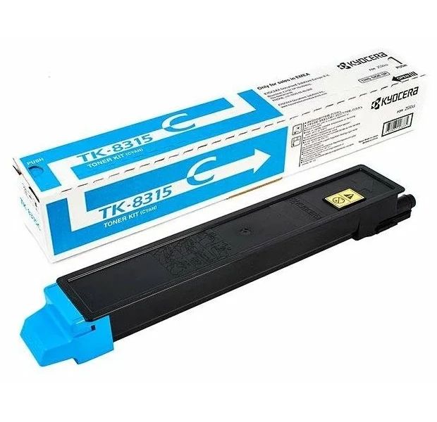 Тонер-картридж для лазерного принтера Kyocera (1T02WHCNL0) голубой, оригинальный