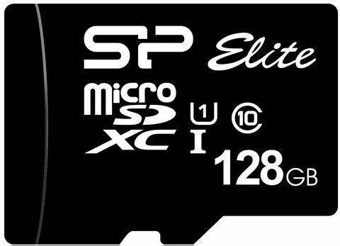 Флеш карта microSD 128GB Silicon Power Elite microSDXC Class 10 UHS-I U1