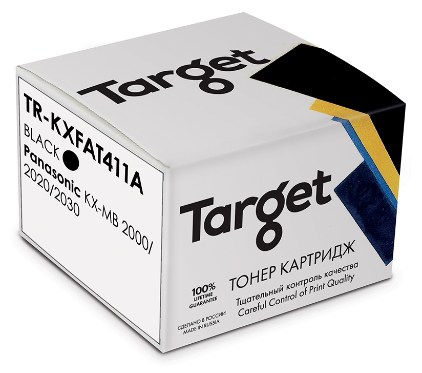 Картридж для лазерного принтера Target KXFAT411A, Black, совместимый