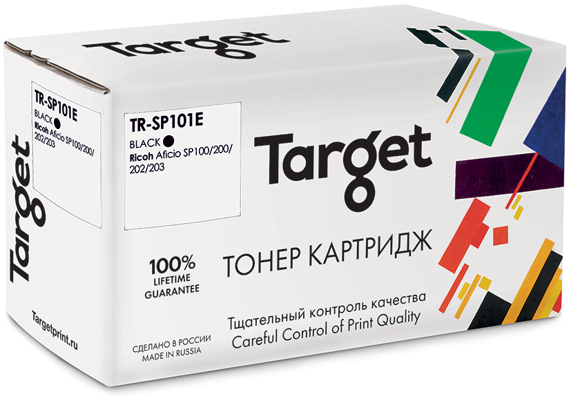 Картридж для лазерного принтера Target SP101E, Black, совместимый