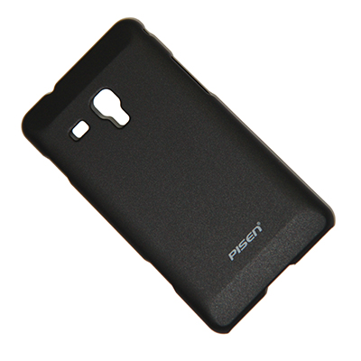 Чехол для Samsung S7530 задняя крышка пластиковый Pisen матовый <черный>