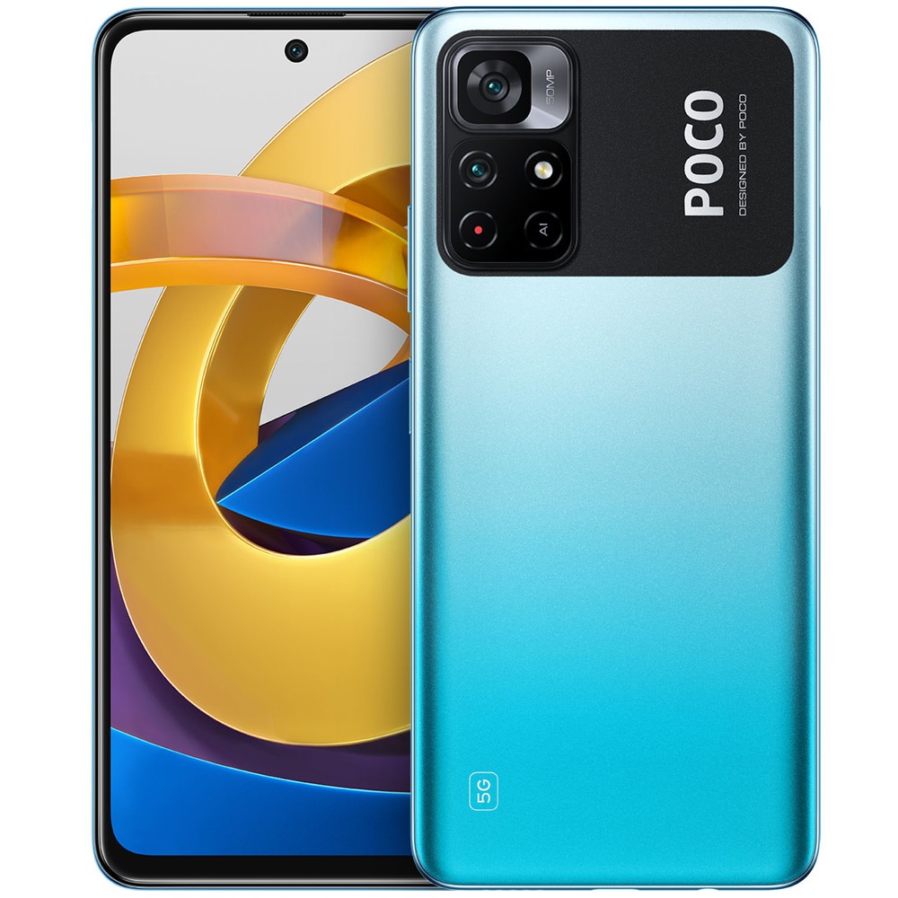 Смартфон POCO M4 Pro 5G 4/64Gb Cool Blue (36498)