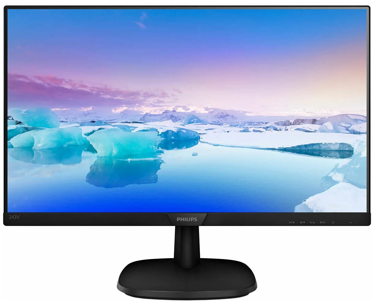 23.8" Монитор Philips 243V7QDSB Black 60Hz 1920x1080 IPS