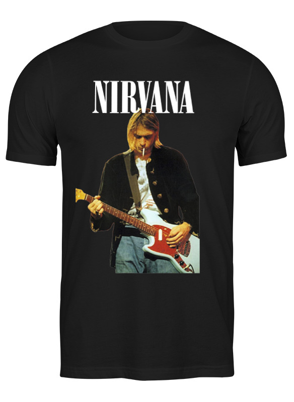 Футболка мужская Printio Nirvana kurt cobain live & loud t-shirt черная S