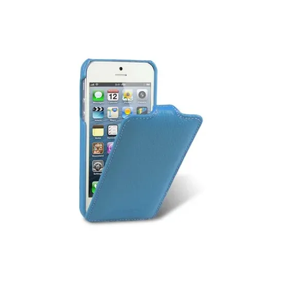 Кожаный чехол Melkco Jacka Type для Apple iPhone 3GS/3G голубой