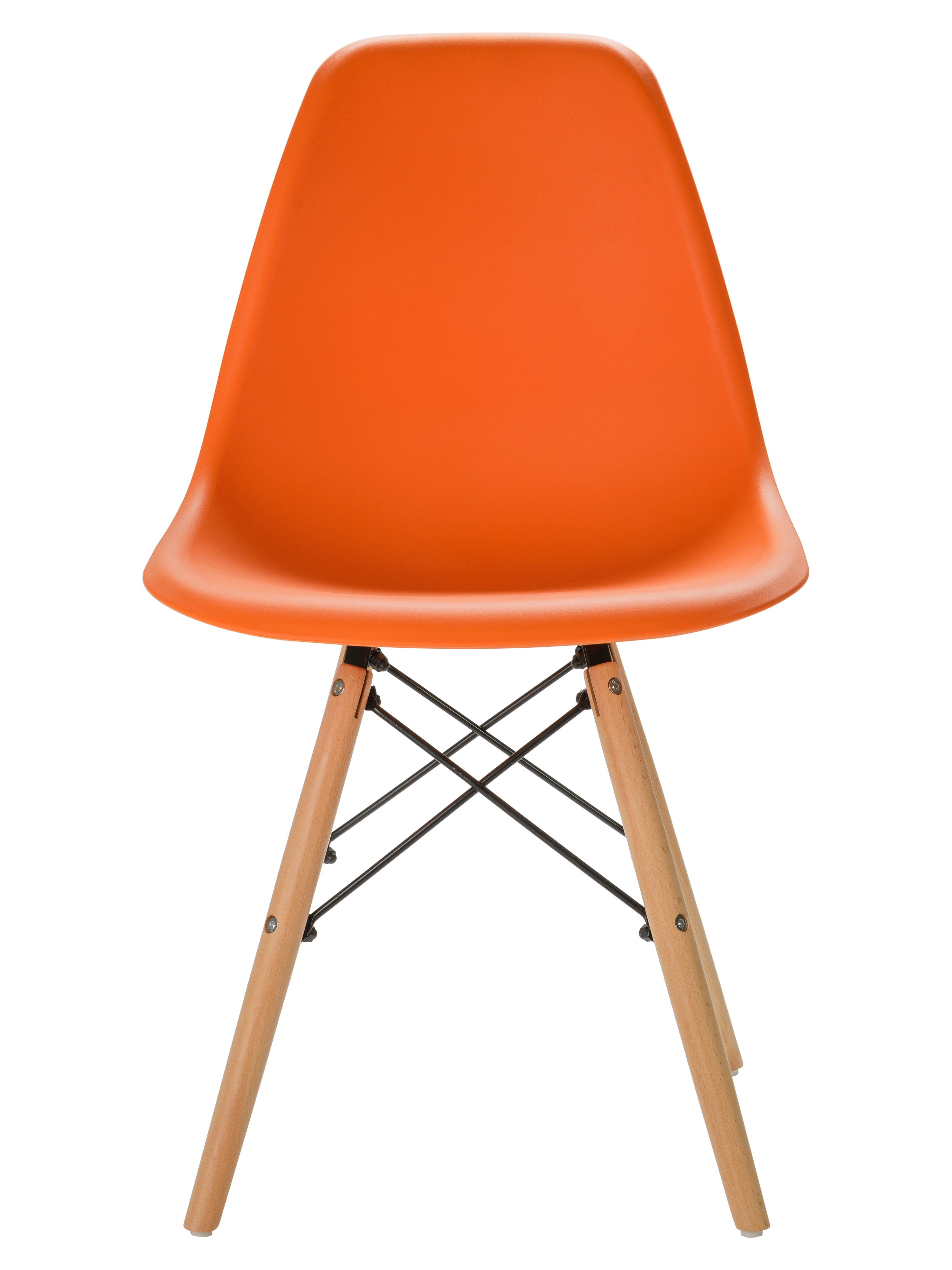 Комплект стульев для кухни LEON GROUP EAMES DSW оранжевый 3 шт