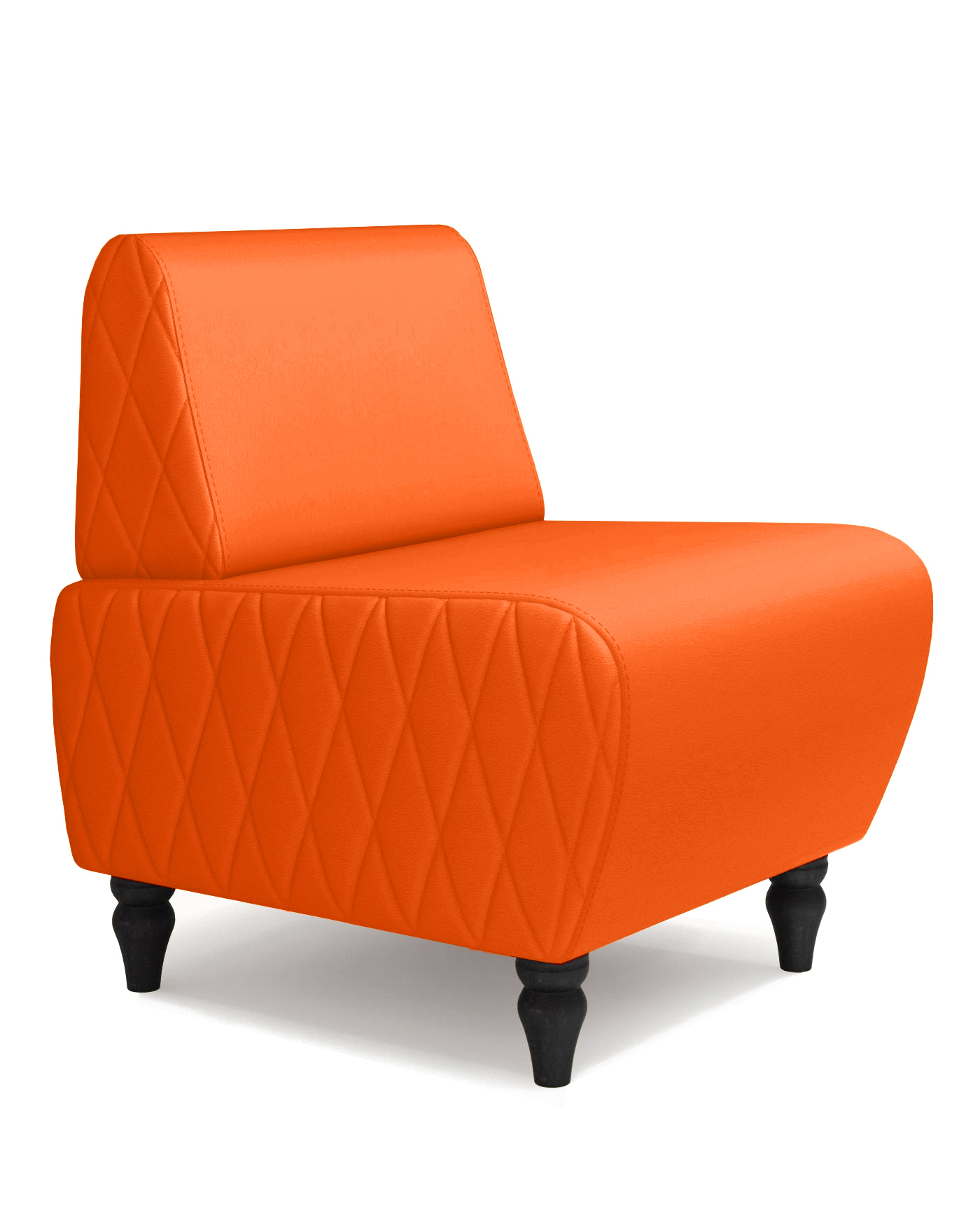 Кресло MONOFIX, БУНО экокожа, оранжевый