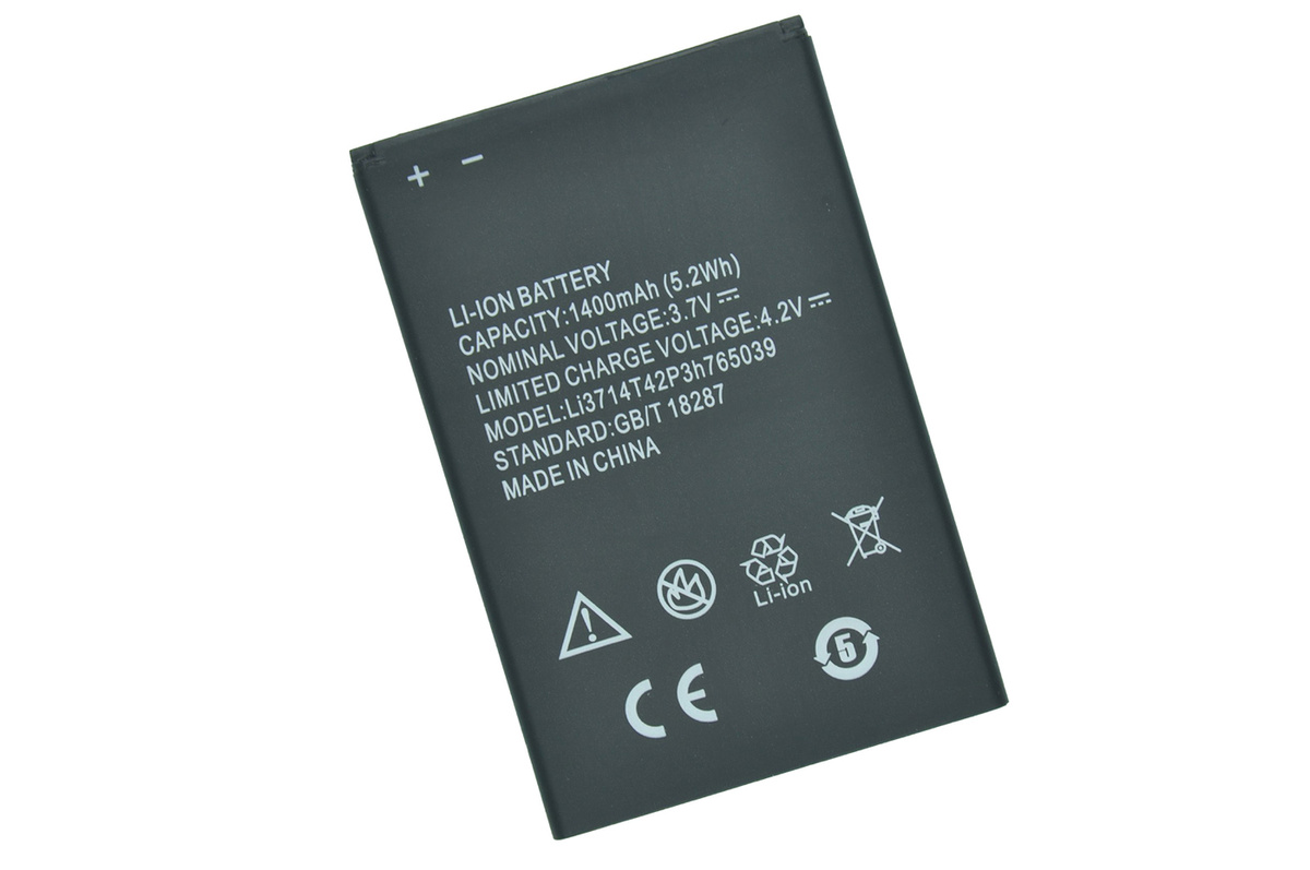 Аккумулятор для ZTE A5/A5 Pro/AF3/A3/AF5 (Li3714T42P3h765039 Премиум), 1400 mAh