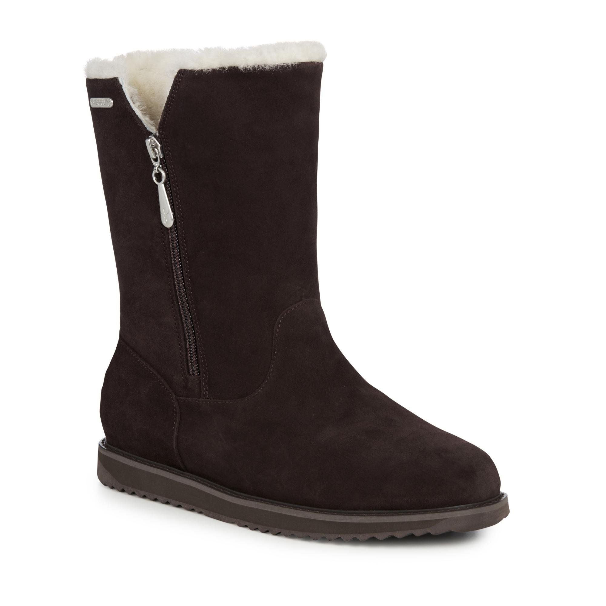 Полусапоги женские Emu Australia Gravelly W11561 коричневые 38 EU