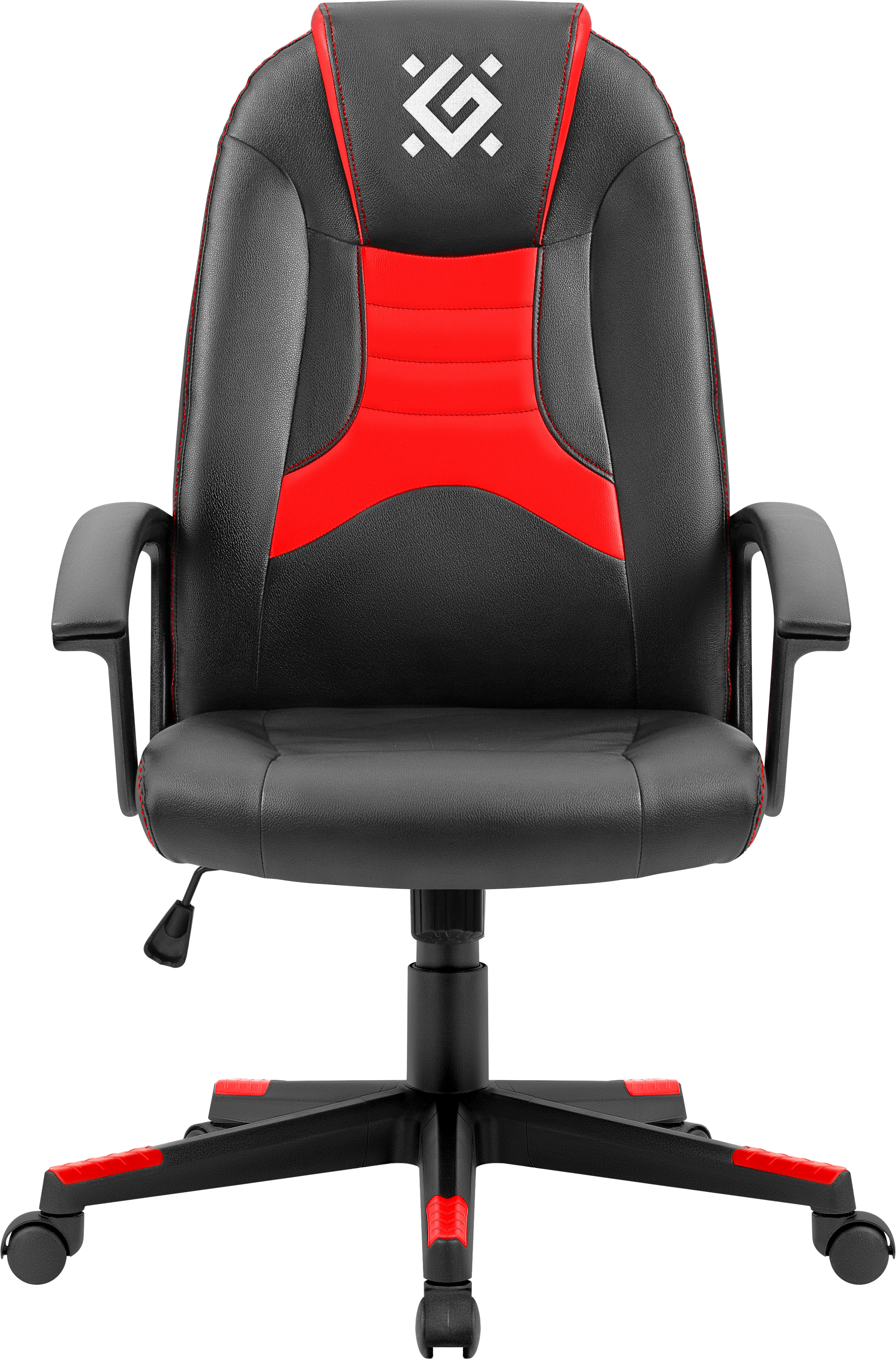 Игровое кресло DEFENDER Shark черный красный