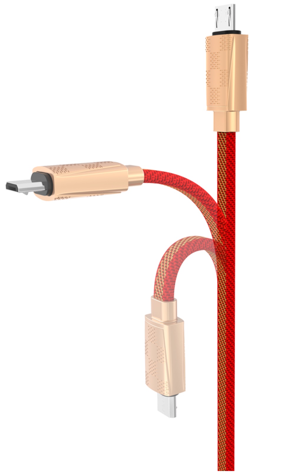 Кабель TFN MicroUSB Fashion, Gold (TFN-C-GUC-MIC1MGL)