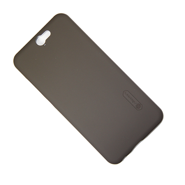 Чехол для HTC One (A9) задняя крышка пластик ребристый Nillkin <коричневый>