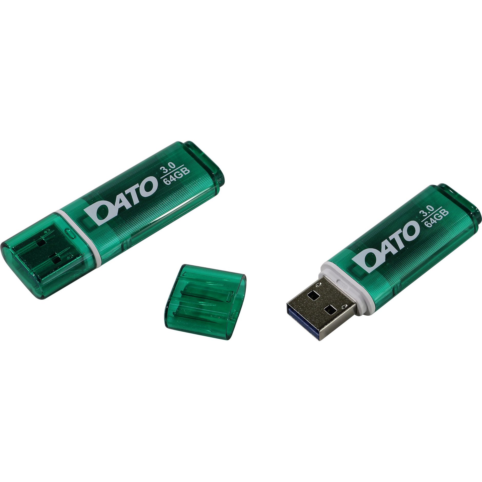 Флешка DATO DB8002U3 64ГБ Green (DB8002U3G-64G)