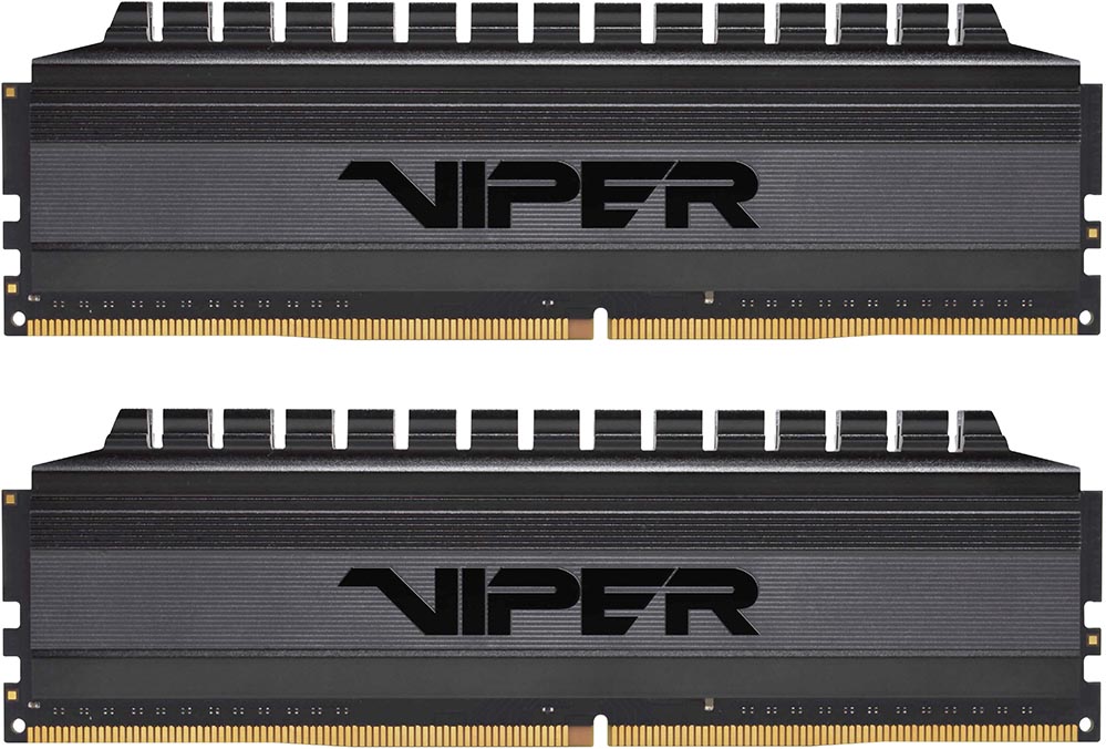 Оперативная память Patriot Viper 4 Blackout 16Gb DDR4 3000MHz (PVB416G300C6K) (2x8Gb KIT)