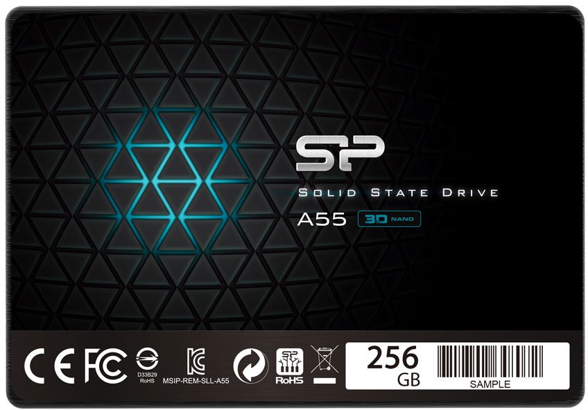 SSD накопитель Silicon Power Ace A55 2.5" 256 ГБ (SP256GBSS3A55S25)