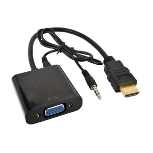 Переходник адаптер HDMI в VGA+Audio (кабель папа HDMI -мама VGA) Vconn