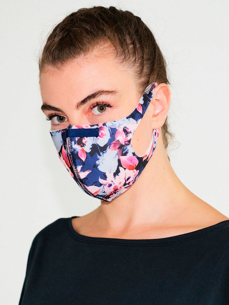 Многоразовая маска женская BlackSpade BS90021-8 синяя