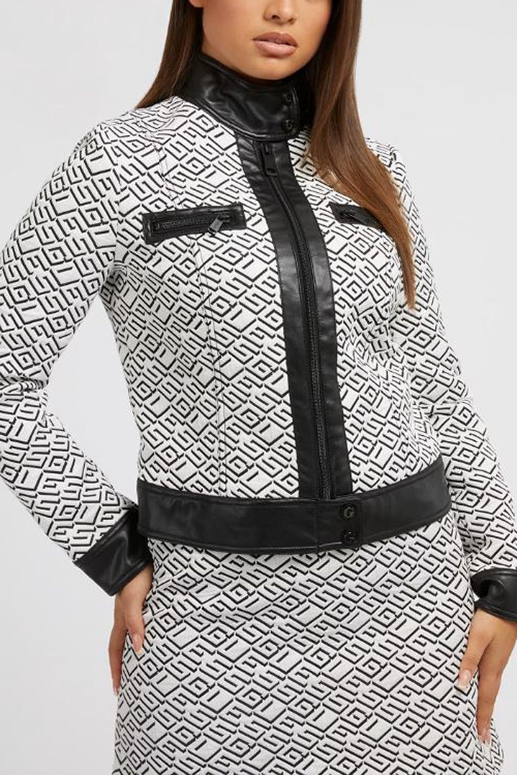 Жакет женский Guess W3RL10 WF5F0 белый XS