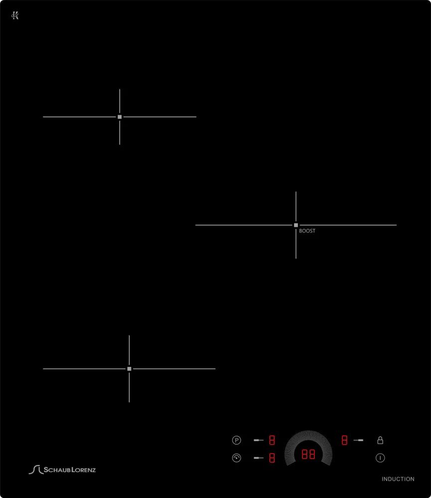 Встраиваемая варочная панель индукционная Schaub Lorenz SLK IY 41 H1 черный