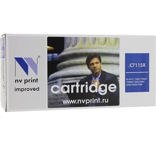 Картридж для лазерного принтера NV Print C7115X, Black