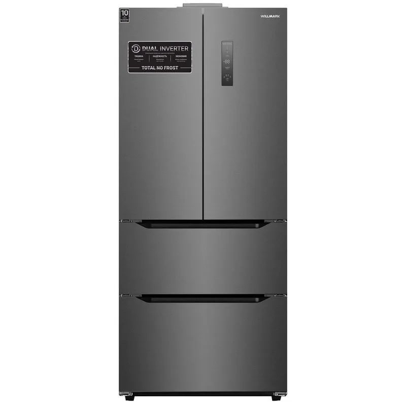 Холодильник WILLMARK MDF-637ID серый