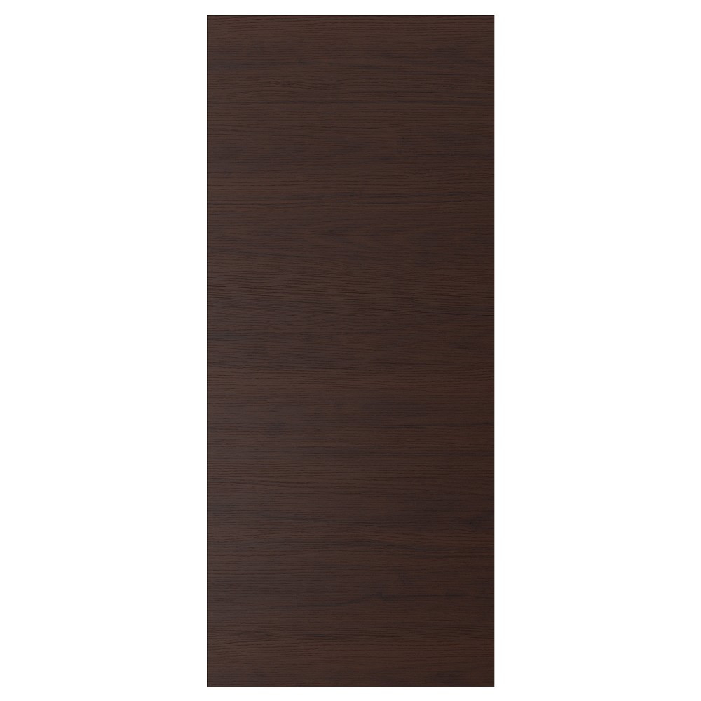 Мебельная дверь IKEA АСКЕРС 504.253.60, темно-коричневый 140x60 см