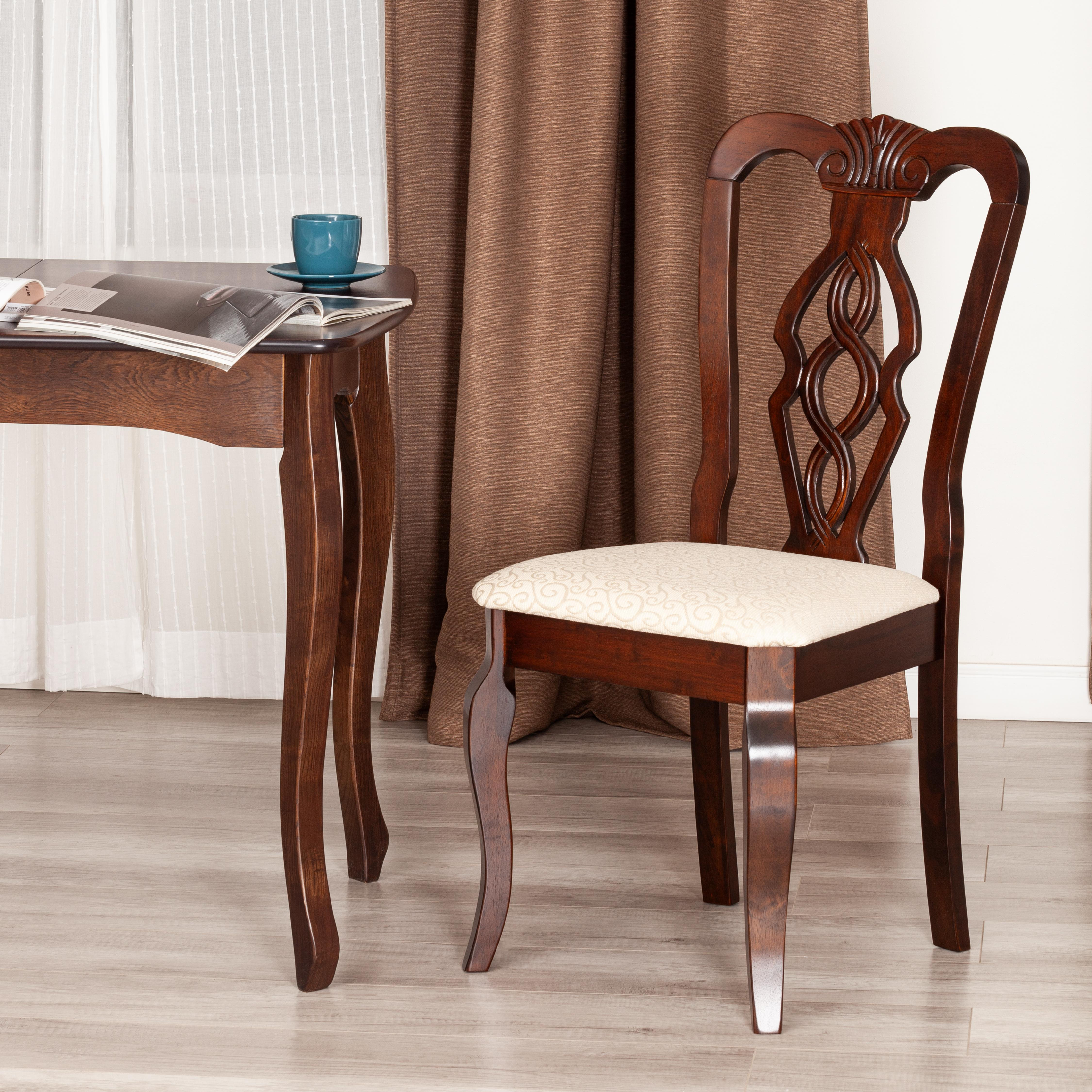 Комплект стульев для кухни TetChair Aphrodite, ткань кремовая